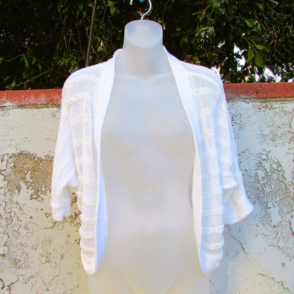 INC International Concepts | Sweaters | Inc White Two Tone Sequin Bat ...